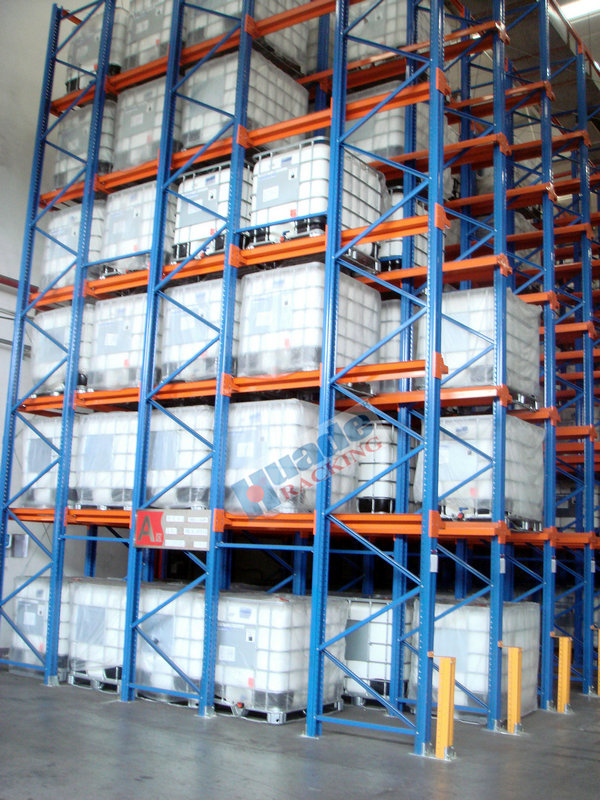 Channel Type Drive In Racking High Density Storage Racks For Frozen ...