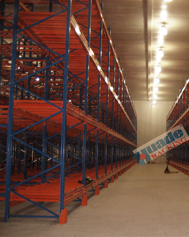 Galvanized Pallet Racking Weight Capacity 1200Kg Custom Storage Shelving